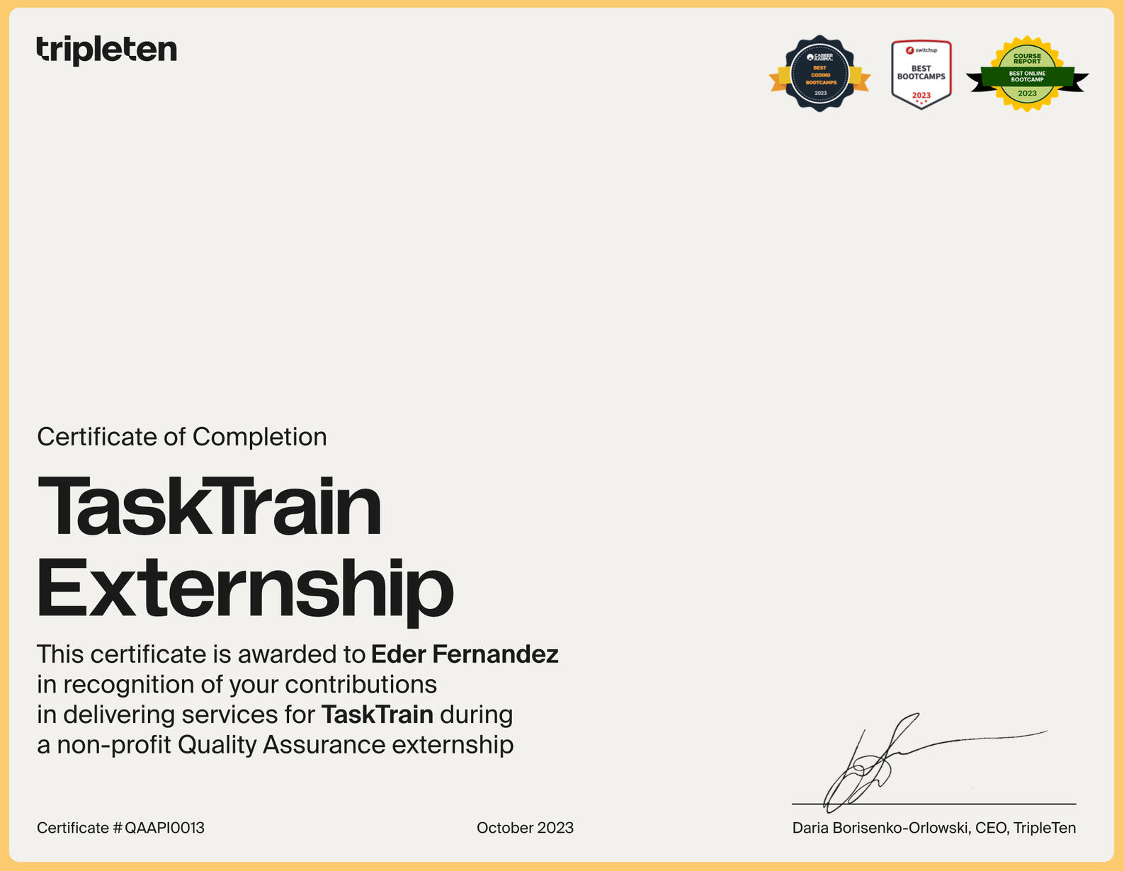 Eder Fernandez Portfolio